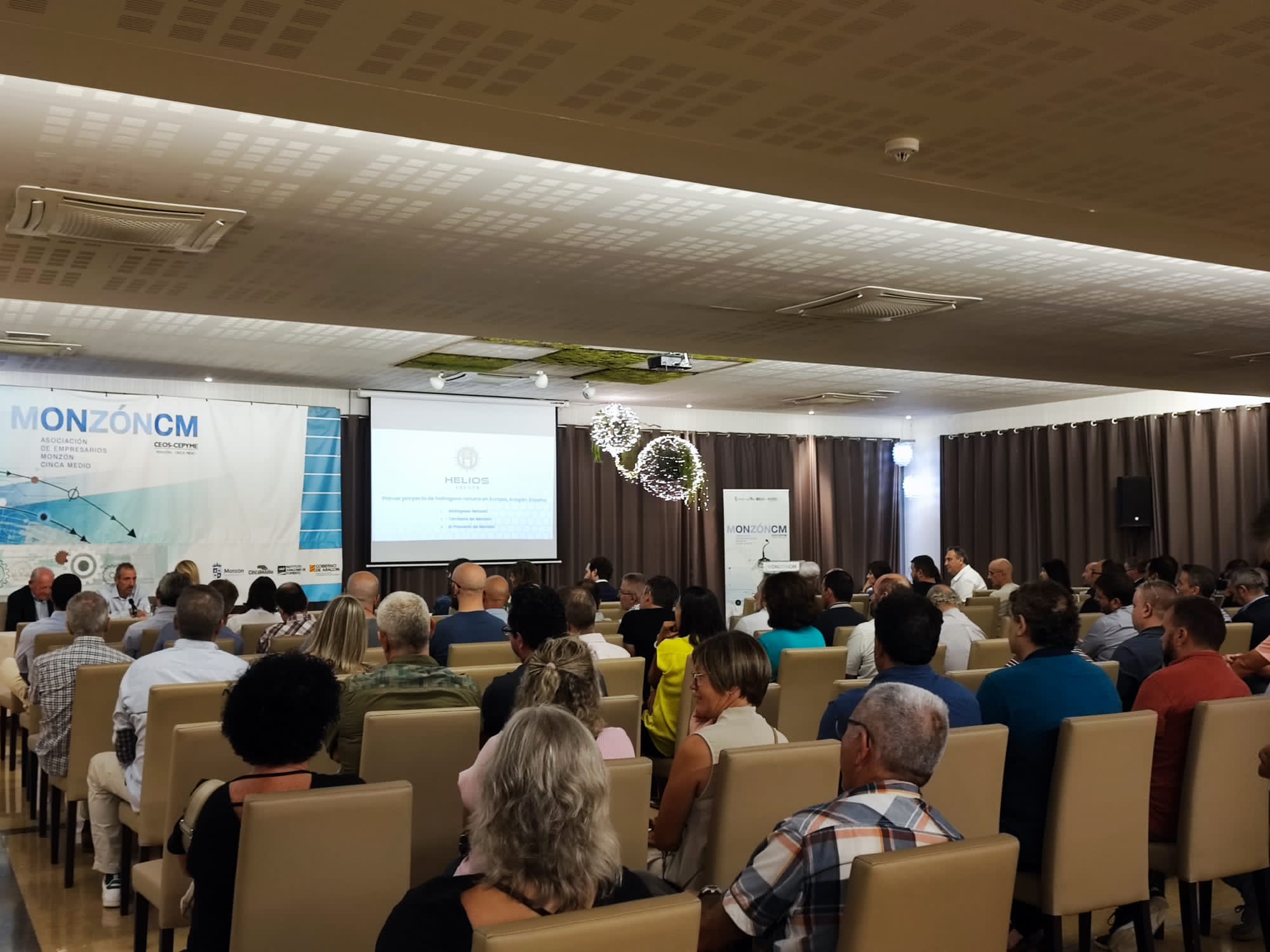 Helios Aragon invited to speak to Monzon business community - Helios